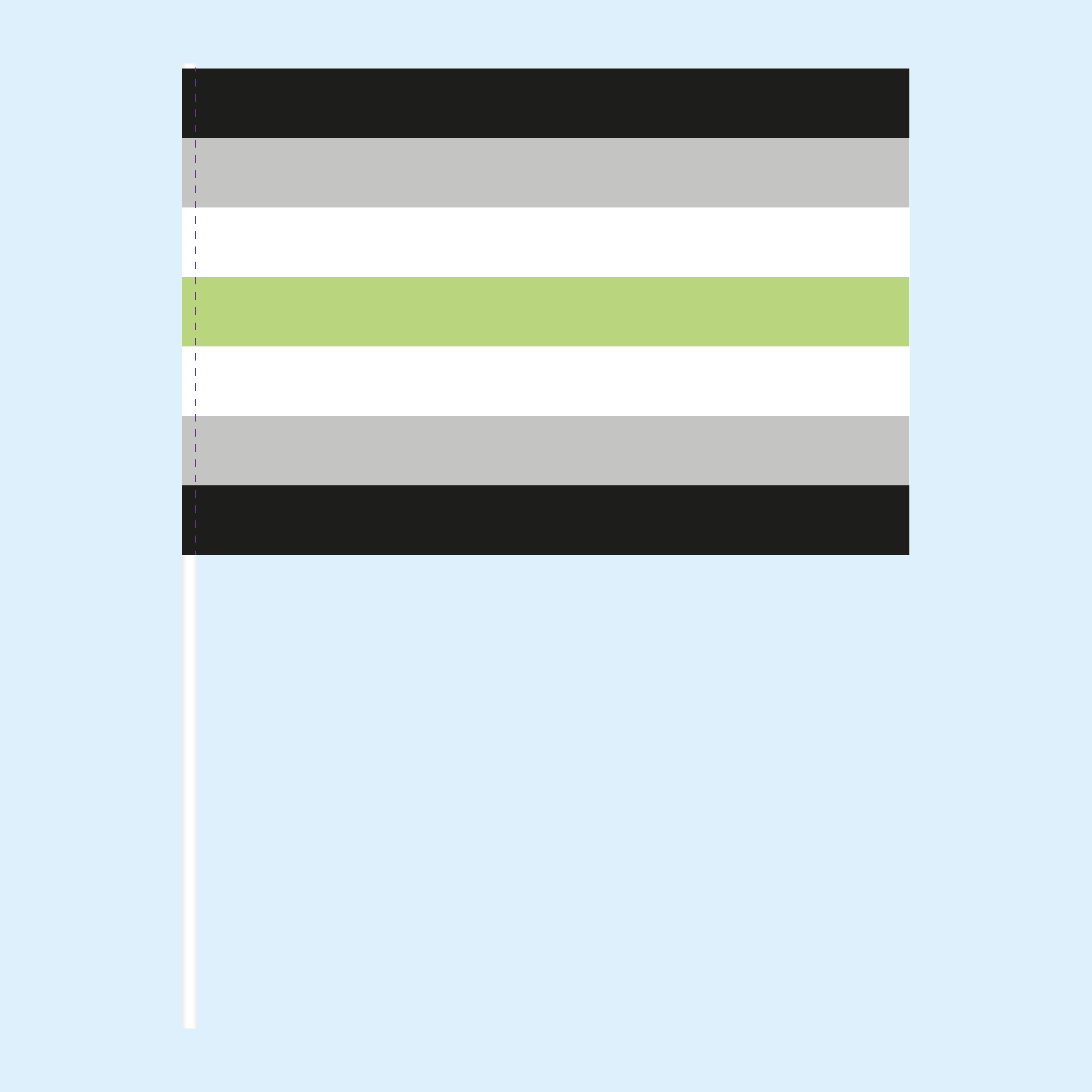 Agender Pride Handwaving Flags – Pride By One Stop